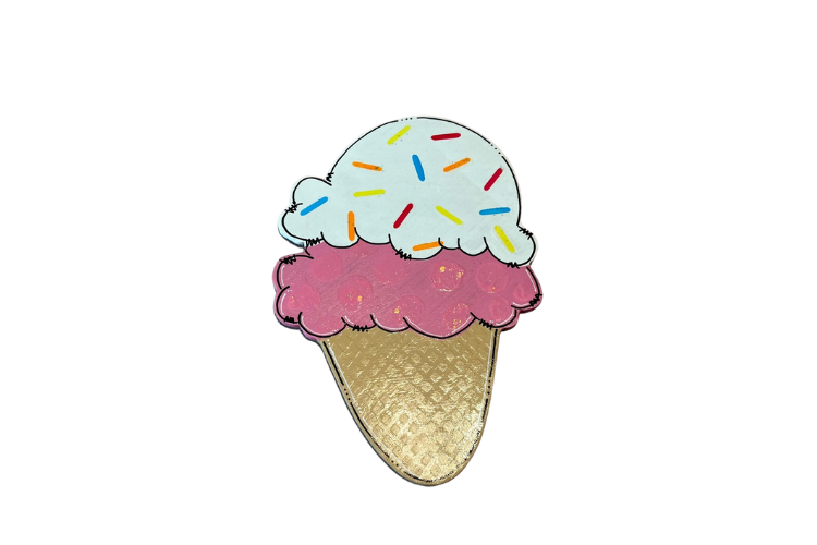 Interchangable Ice Cream Cone | Nani's Craft Shop LLC