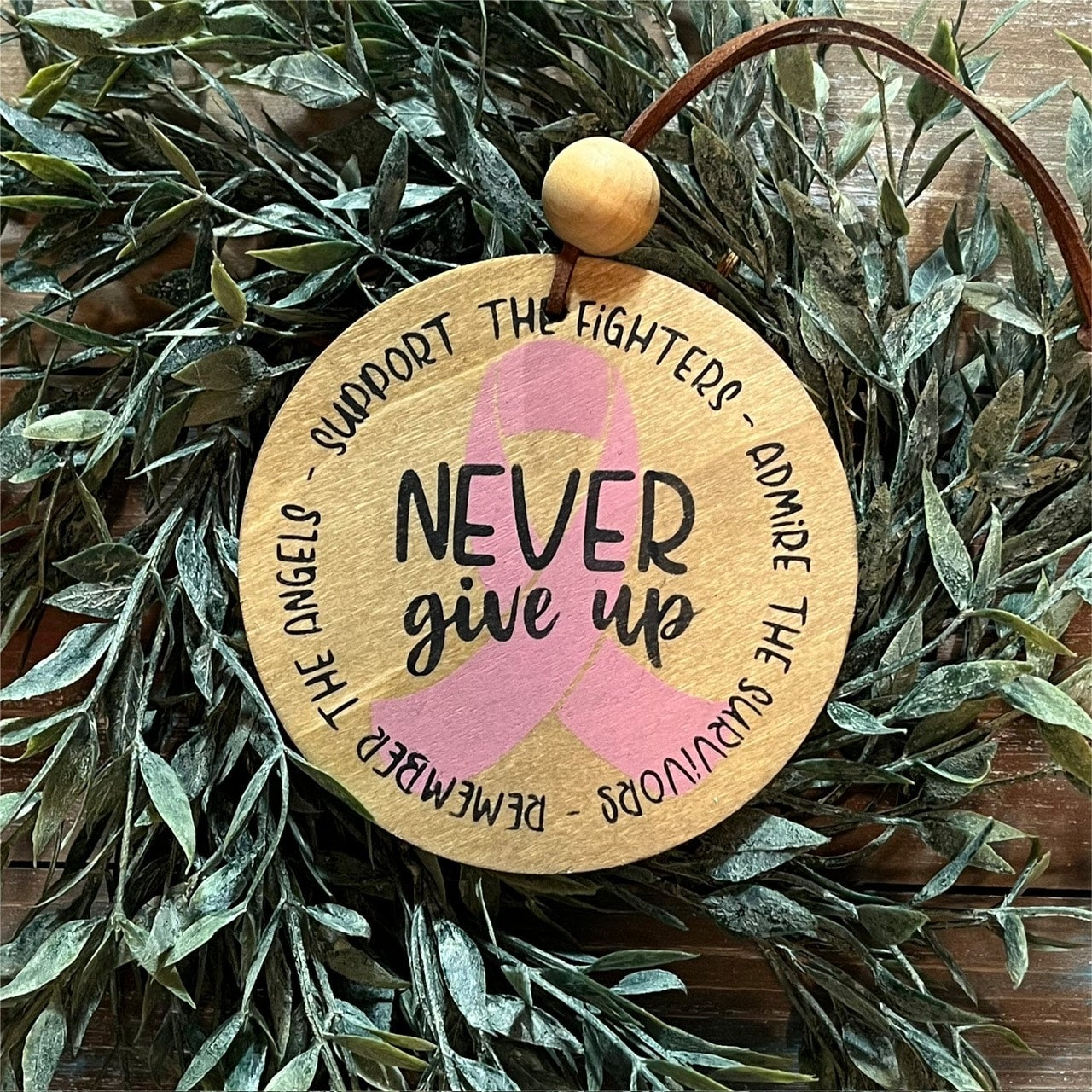 Never give up, Support th fighters, Admire the survivors, Remember the ...